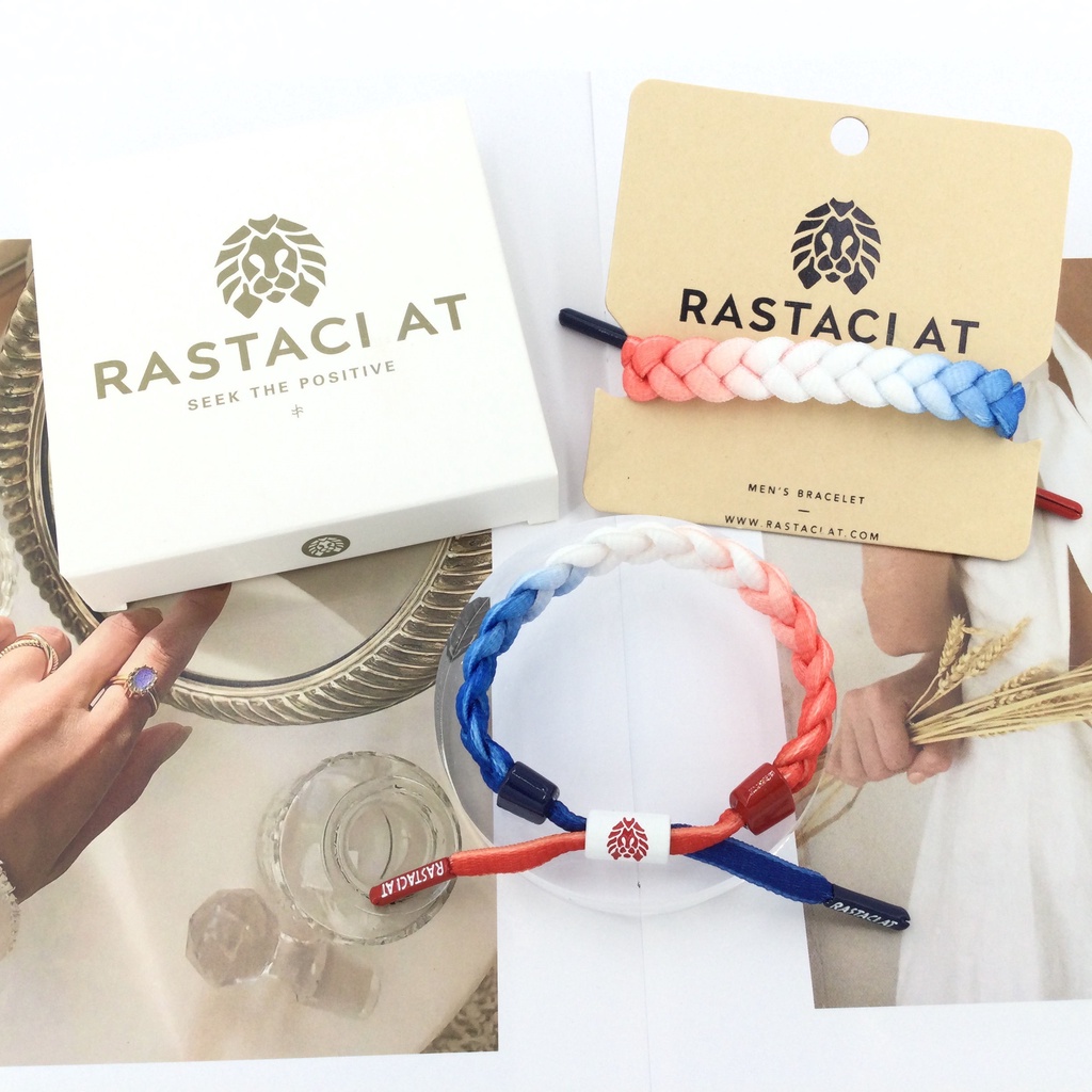 RASTAClAT Gradien Bracelet Red blue white Gradien Classic Gradient ...