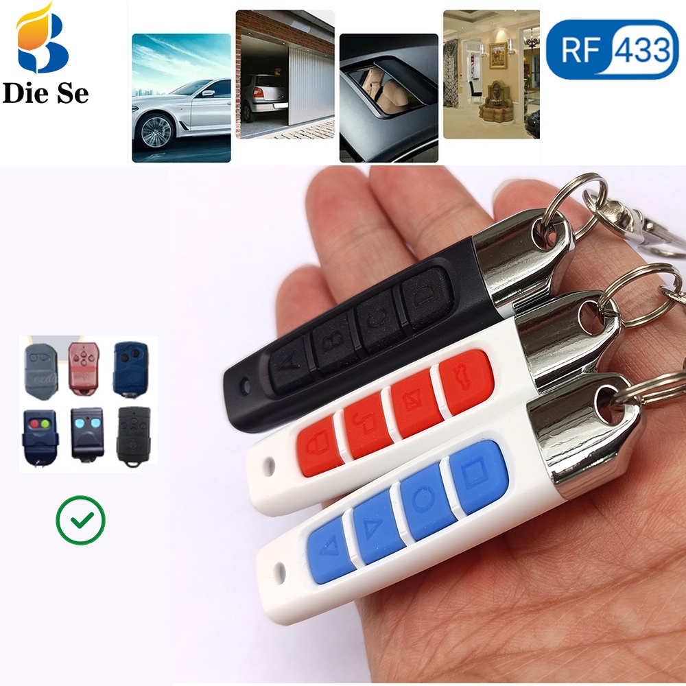 433MHz 330MHz 4CH Wireless Universal Clone Remote Control Duplicator ...