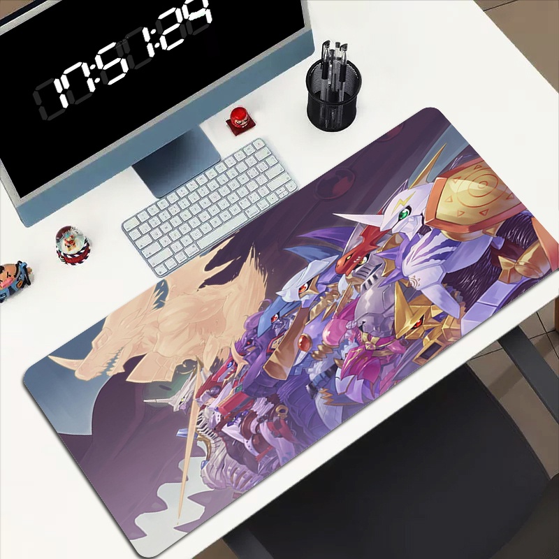 Mouse Pad Digimon Mousepad Gamer x Mat Deskmat Animes Desk Mats Anime ...