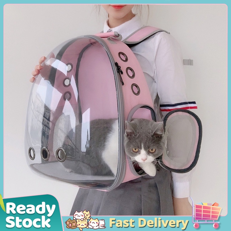 Pet Carrier Cat Backpack Cat Bag Carrier Dog Carrier Bag Breathable ...