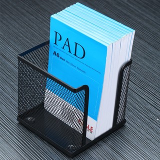 Metal Office Desk Place Wire Paper Note Holder with Pen Holder | Shopee ...