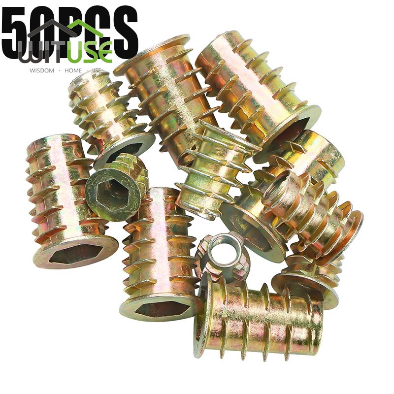 50pcs M4 M5 M6 M8 Rivet Nuts Steel Rivet Nuts Insert Rivets Multi Size ...