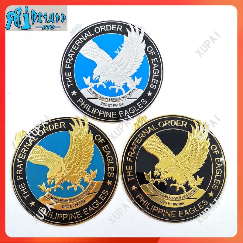 RTO 1 X New 3” Ultrathin Bendable Philippine Eagles Emblem TFOE-PE ...