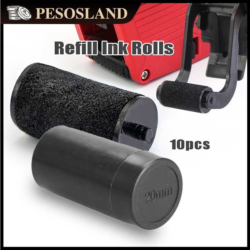 10Pcs Refill Ink Rolls Ink Cartridge 20mm For MX5500 Price Tag Tool ...