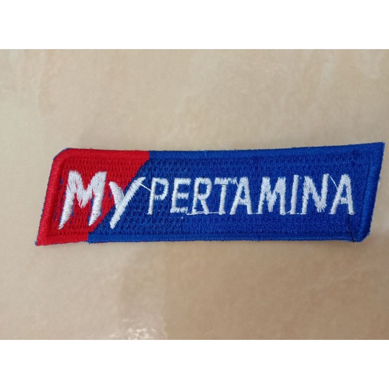 PERTAMINA LOGO embroidery || MY PERTAMINA EMBROIDERED LOGO ...