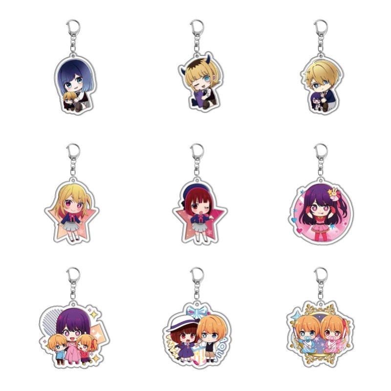 Oshi no Ko Anime Ruby Hoshino Kana Arima Akane Aquamarine Acrylic ...