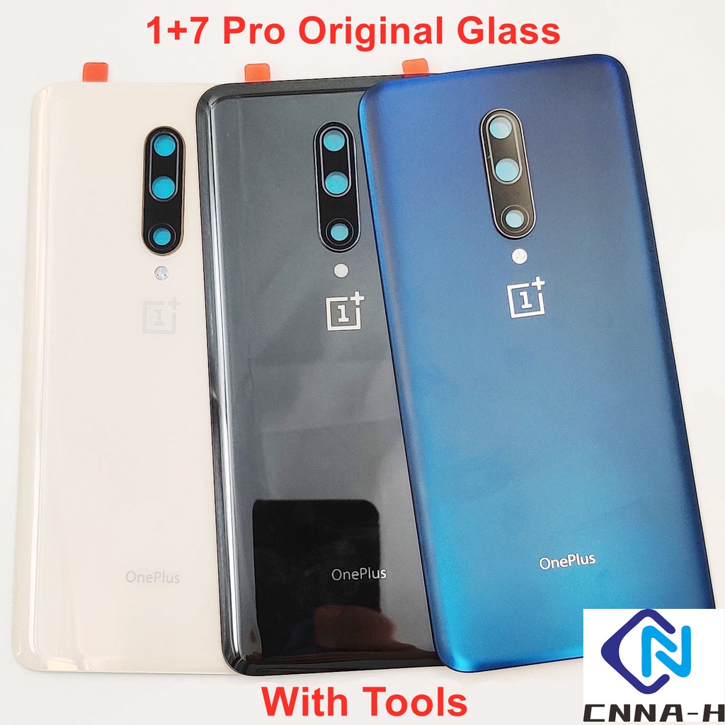 For OnePlus 7 Pro 100% Original New Glass Battery Cover Hard Back Door ...