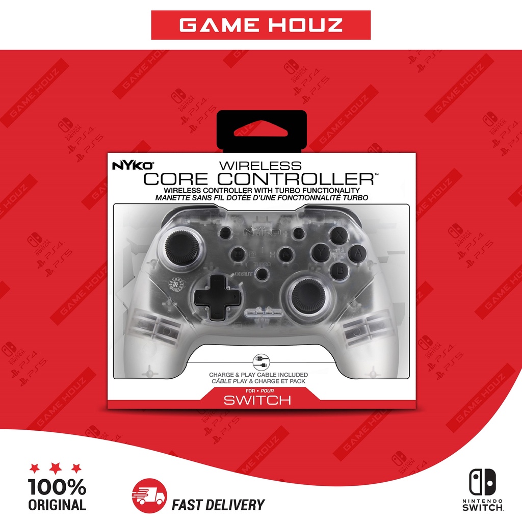 Nyko Wireless Core Controller for Nintendo Switch (PC Compatible) (3M ...