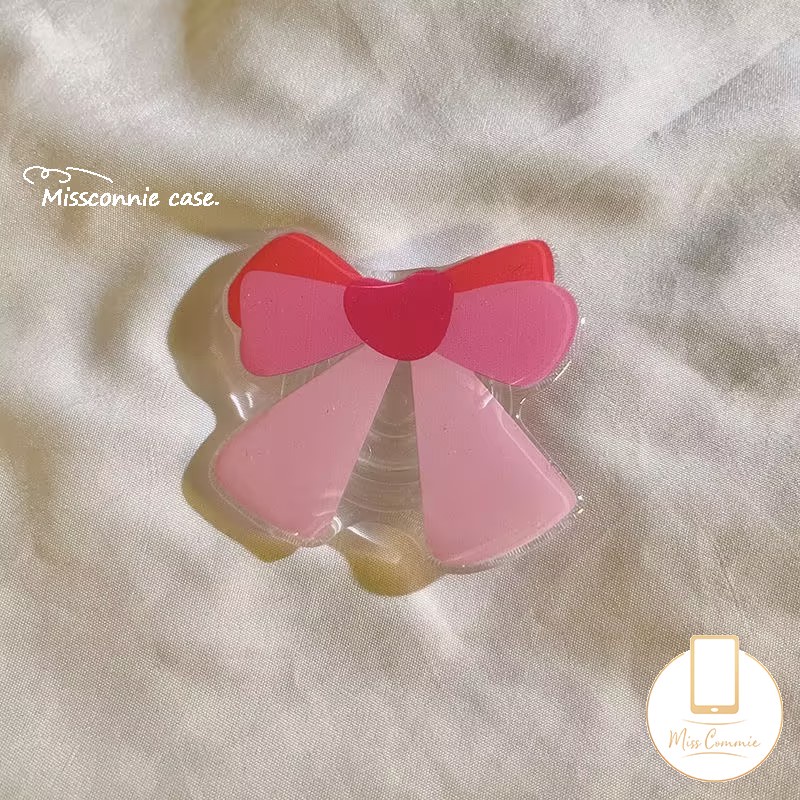 Fashion Cute 3D Bow-Knot Fold Bracket Phone Grip Tok Griptok Holder ...