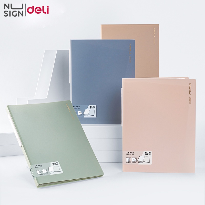 Deli Nusign Multi-Layer Folder Document Storage File Organizer Paper ...