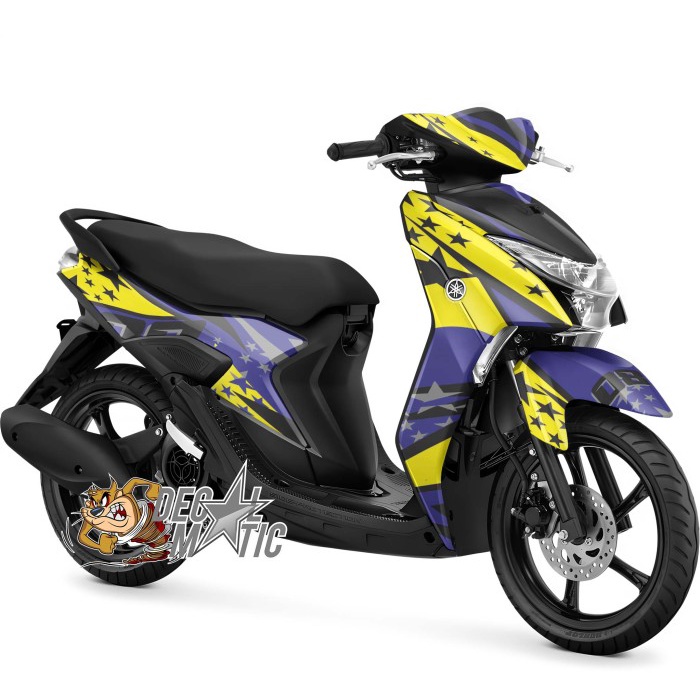 Full body gear sticker Full body Decal Yamaha Mio Gear 125 Motorcycle ...