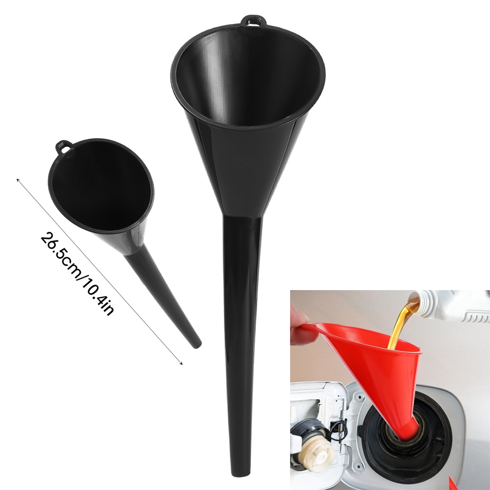 Long Stem Anti-Splash Funnel - Car Motorcycle Gasoline Engine Oil ...