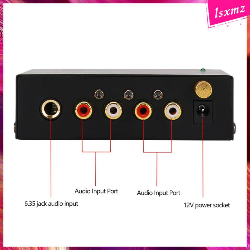 [Lsxmz] Phono Turntable Preamp Player Preamplifier ,Compact Audio ...