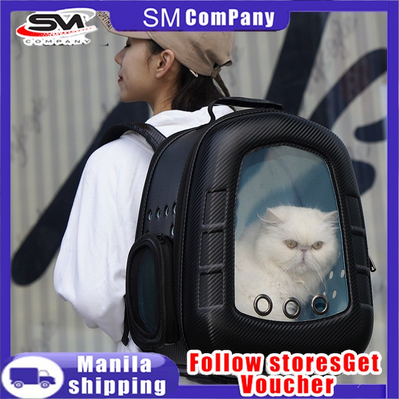 Pet Carrier Bag Cat Bag Carrier Portable Outdoor Cat Travel Backpack ...