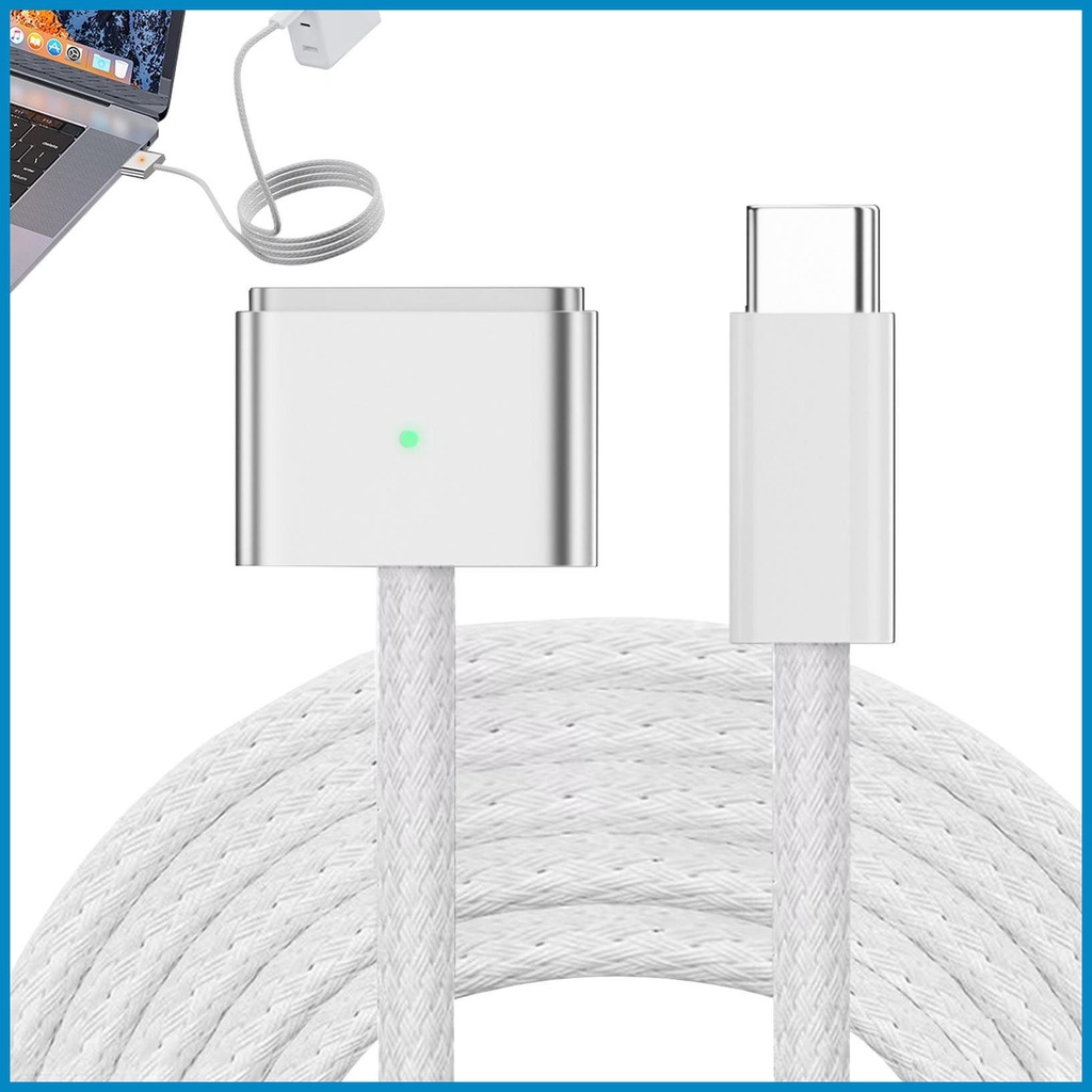 USB C To Magnetic MagSaf 3 Generations Cable 2m Adapter For MacBooks ...