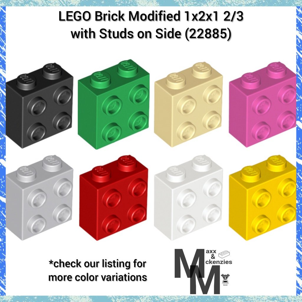 Brick, Modified 1x2x1 2/3 with Studs on Side (22885) LEGO Parts ...
