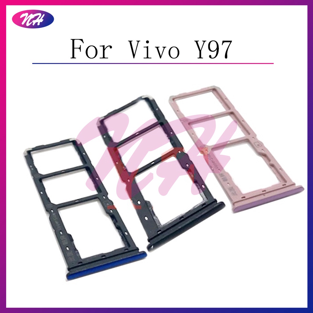 For Vivo Y97 V11 V1813T V1813A V181 SIM Card Tray Holder SIM Slot Micro ...