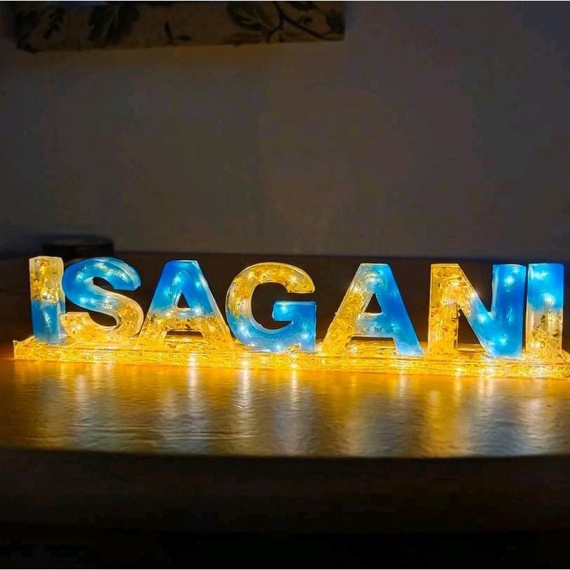 Resin Name Standee with Light | Shopee Philippines