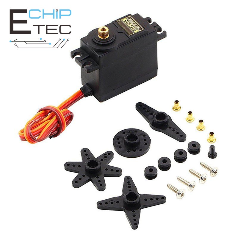 1PCS MG995 55g Servos 180 ° / 360 ° Digital Metal Gear RC Car Robot ...