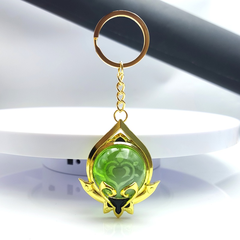 Game Genshin Impact Visions Keychain Sumeru Mondstadt Liyue Inazuma ...