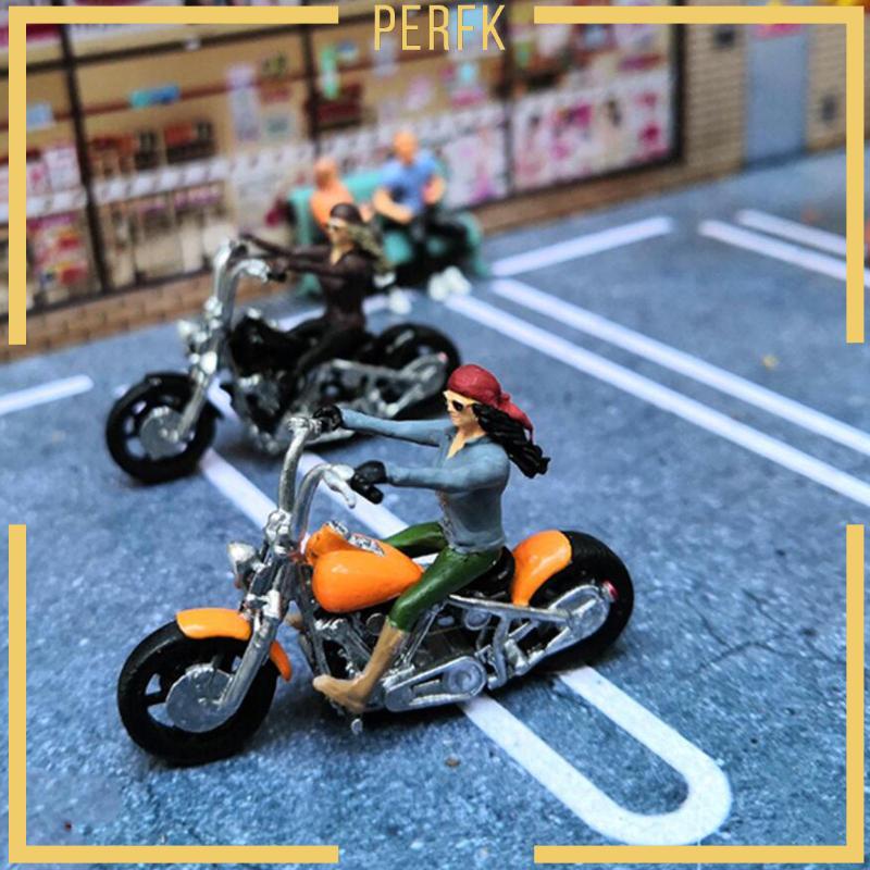 [Perfk] Miniature Motorcycle 1/64 Motorcycle Model Resin Model ...