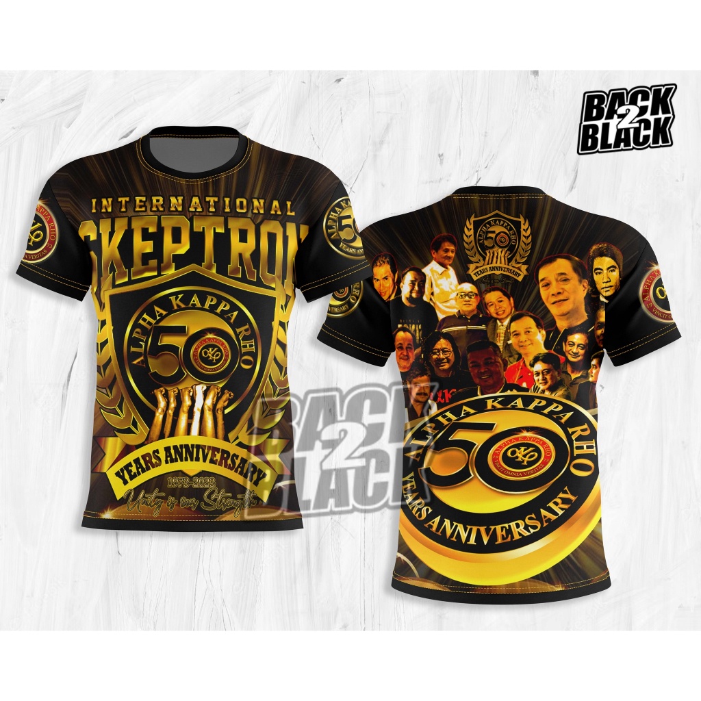 AKP 50TH GOLDEN ANNIVERSARY FRATSHIRT | Shopee Philippines