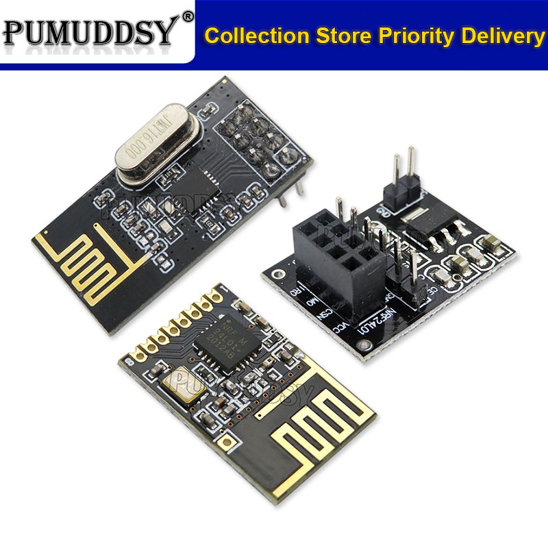 NRF24L01 24L01 Wireless Transceiver NRF24L01+ 2.4GHz Antenna Module For ...