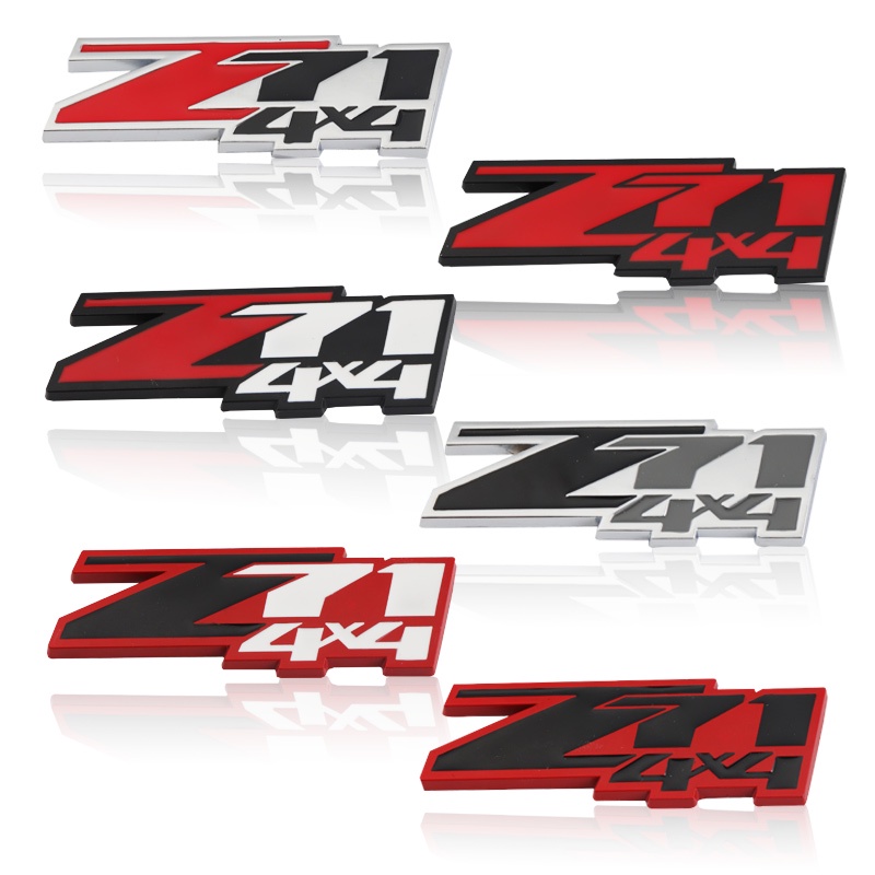 Metal Z71 4x4 Logo Emblem Badge Decal Car Sticker Front Hood Grill for ...