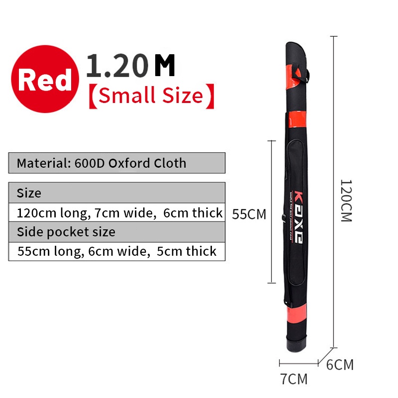 Fishing bags 80-120cm Light Stand Fishing Rod Reel Fishing Gear Storage ...