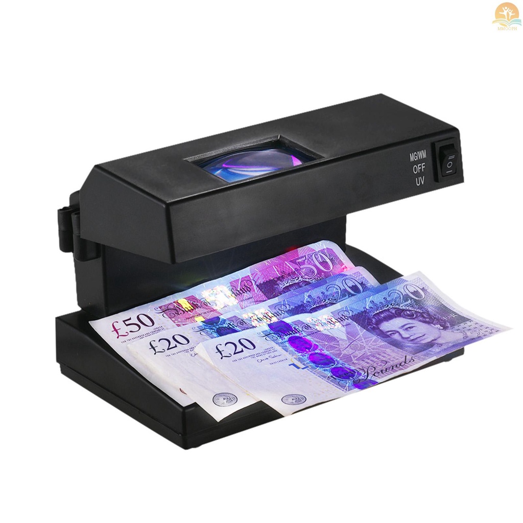 IN STock Portable Desktop Counterfeit Bill Detector Cash Currency ...