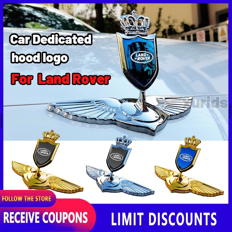 High quality Modified Metal 3D Standing Car Front Hood Emblem Sticker ...