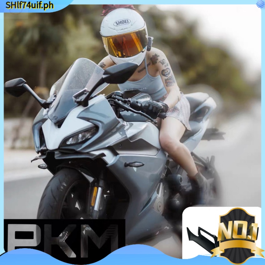 Motorcycle Winglet Aerodynamic Wing Kit Spoiler Motor Accessories For ...