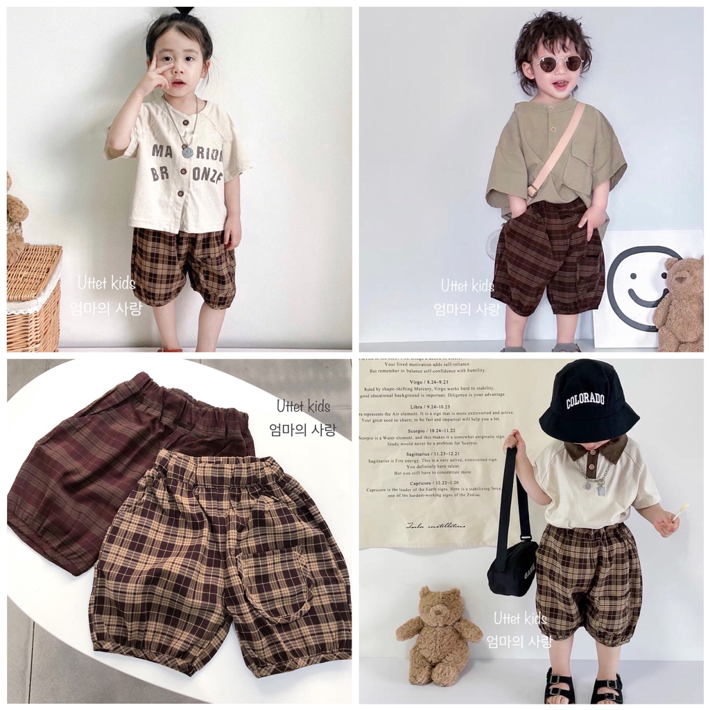 VERY BEAUTIFUL KOREAN STYLE CARO PANTS FOR GIRLS AND BOYS 23106 ...