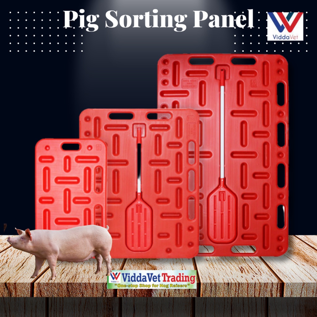 1 pc red durable Pig herding board pig hurdles sorting panel boards ...