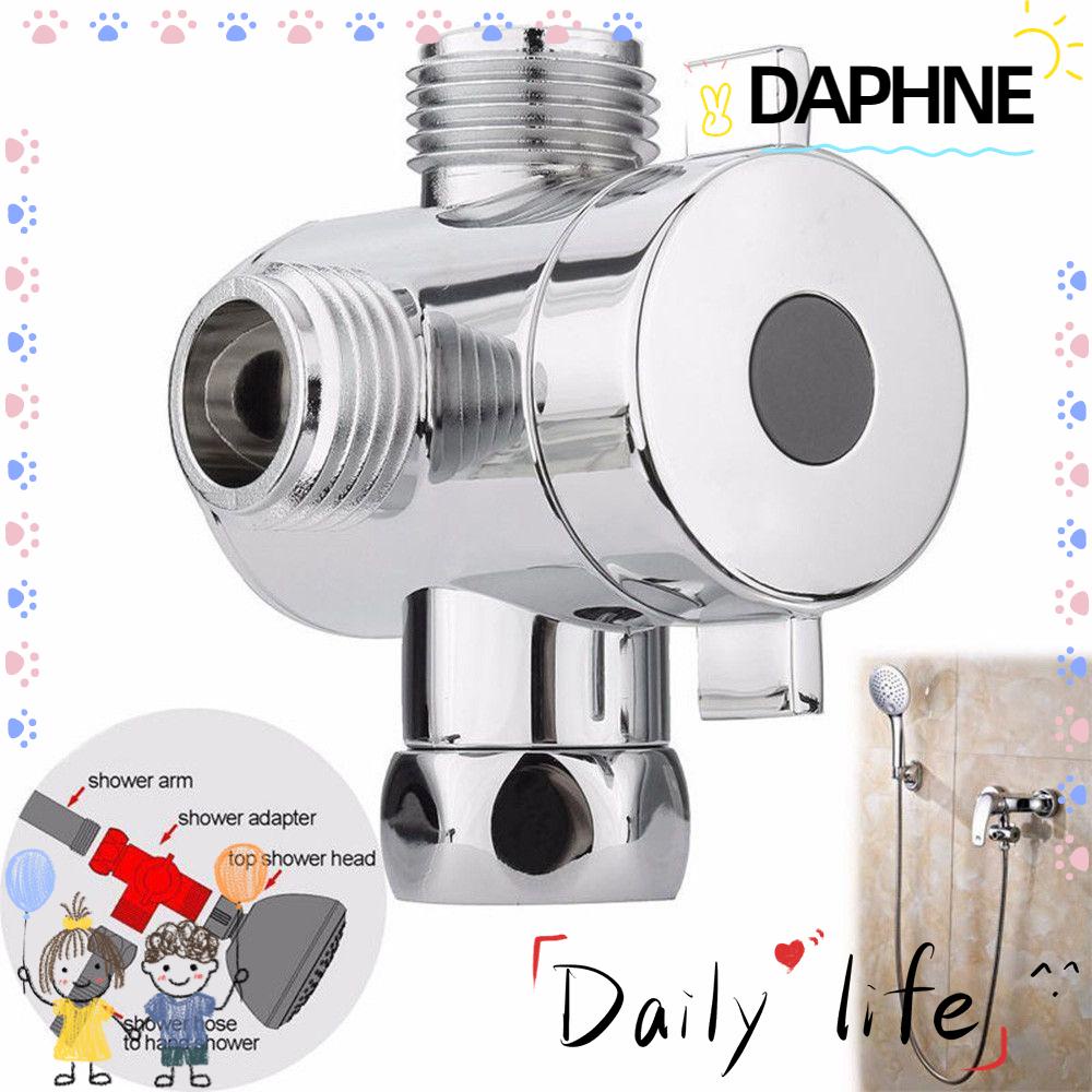 DAPHNE 1/2 Inch Bidet T-adapter Arm Mounted Diverter Valve 3-Way ...