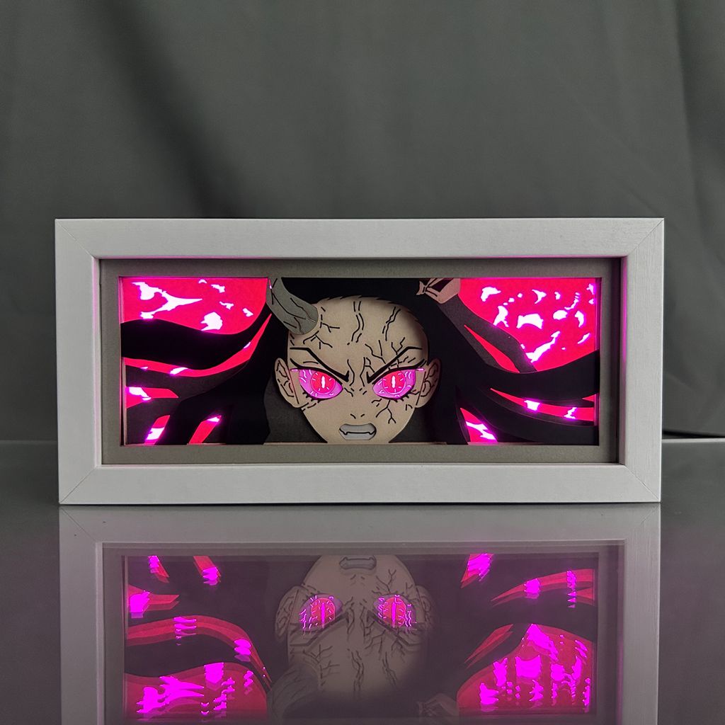 Anime Demon Slayer Light Box Home Creative Nightlight Manga Space ...