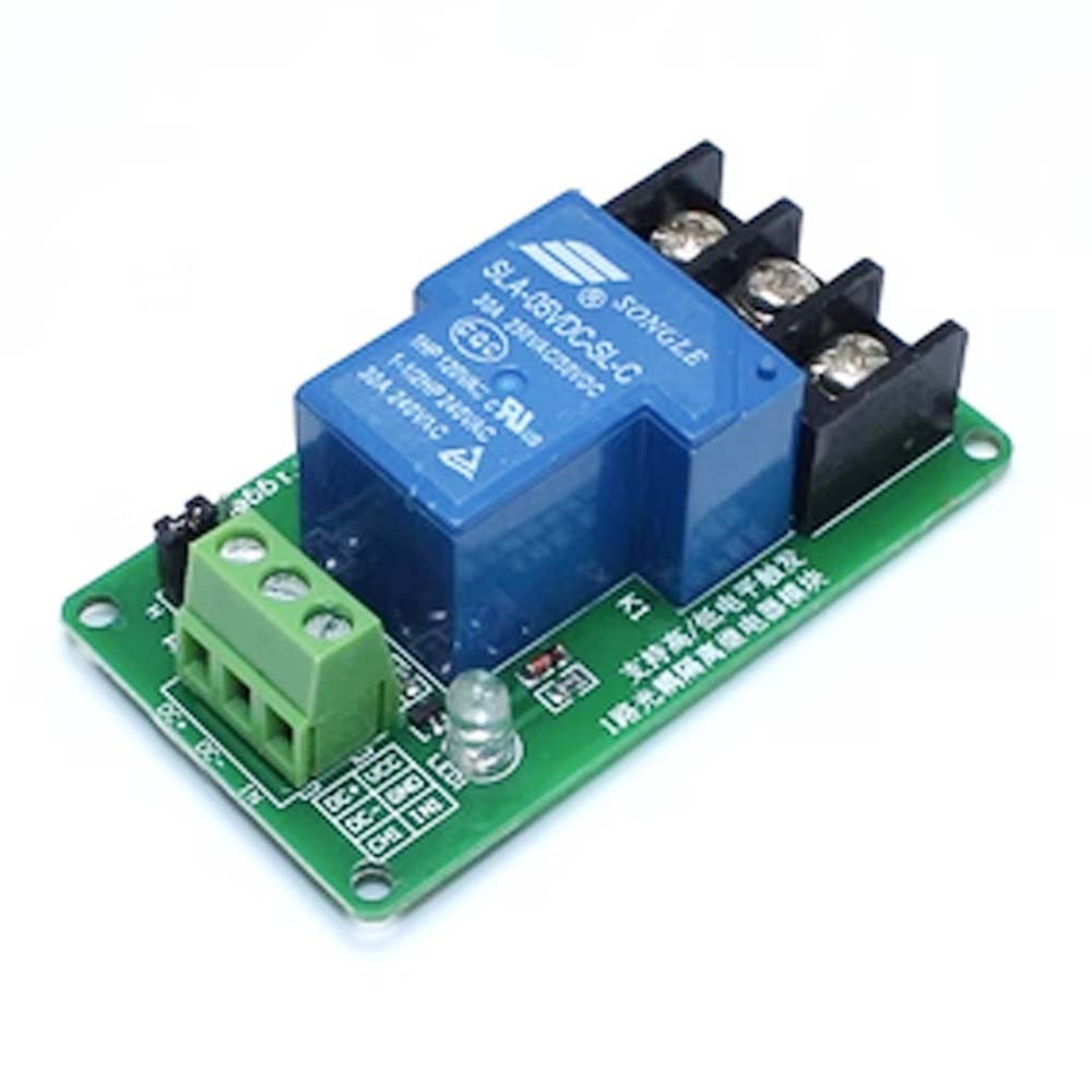 2 Channel DC 5V Relay Module 30A optocoupler isolation module High and Low Level Trigger Relay ...