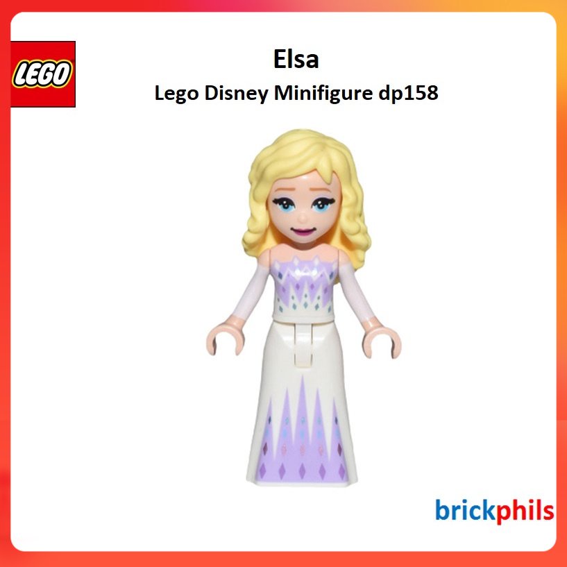 Lego Disney Minifigure dp158 Elsa | Shopee Philippines