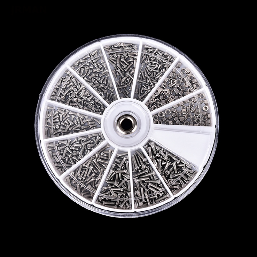 LOVESHOPPING 600pcs Assorted Fasteners Screws For Watch Eyeglasses ...