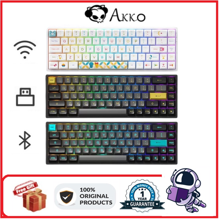 AKKO 3068B Bluetooth the third mock examination mechanical keyboard ...