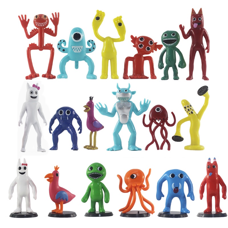 Banban garden hand-made model with base game monster doll cartoon ...