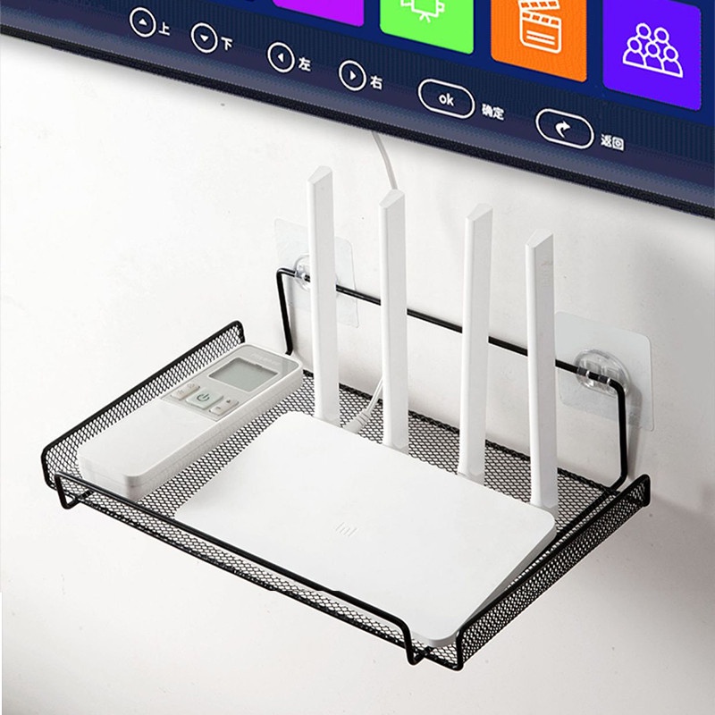 Wall Mounted Wifi Router Shelf Wifi Router Holder Wifi Router Stand ...