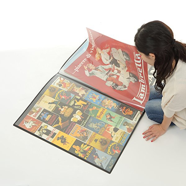 B2 Poster Storage Folder B2 Poster Collection Folder Poster Book 40 ...