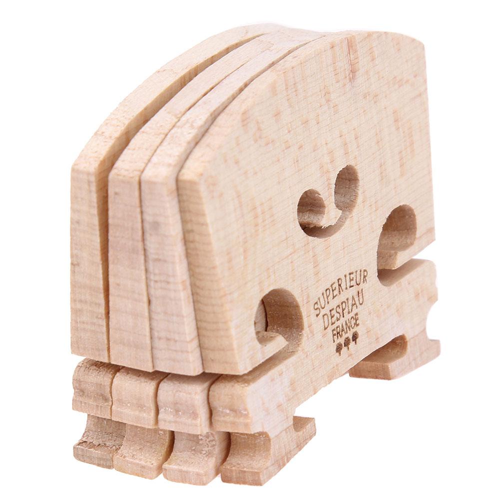 4pcs/set Violin Bridges Fiddle Maple Wood for 4/4-3/4 Size Instrument ...