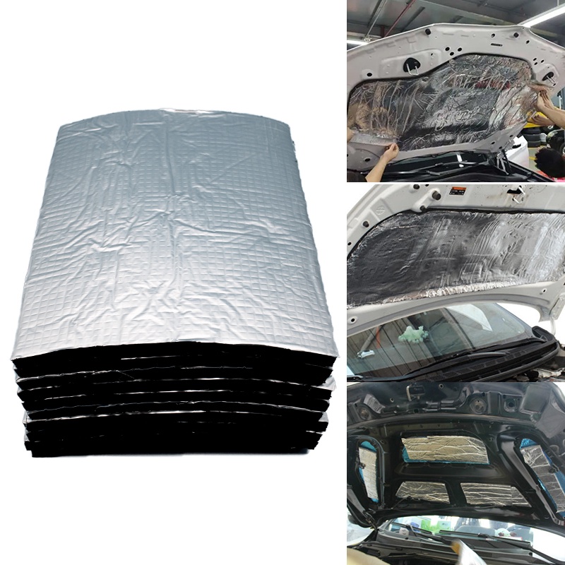 New Car Acoustic Thermal Sound Deadener Mat Sound Proof Wall Panels ...