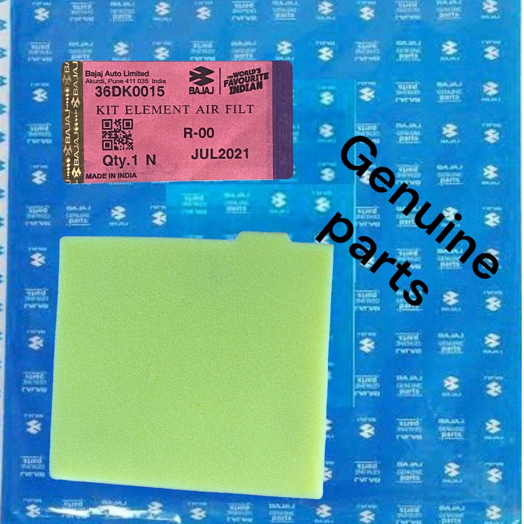 Air Filter Element Rouser 180 36DK0015 Genuine Parts | Shopee Philippines