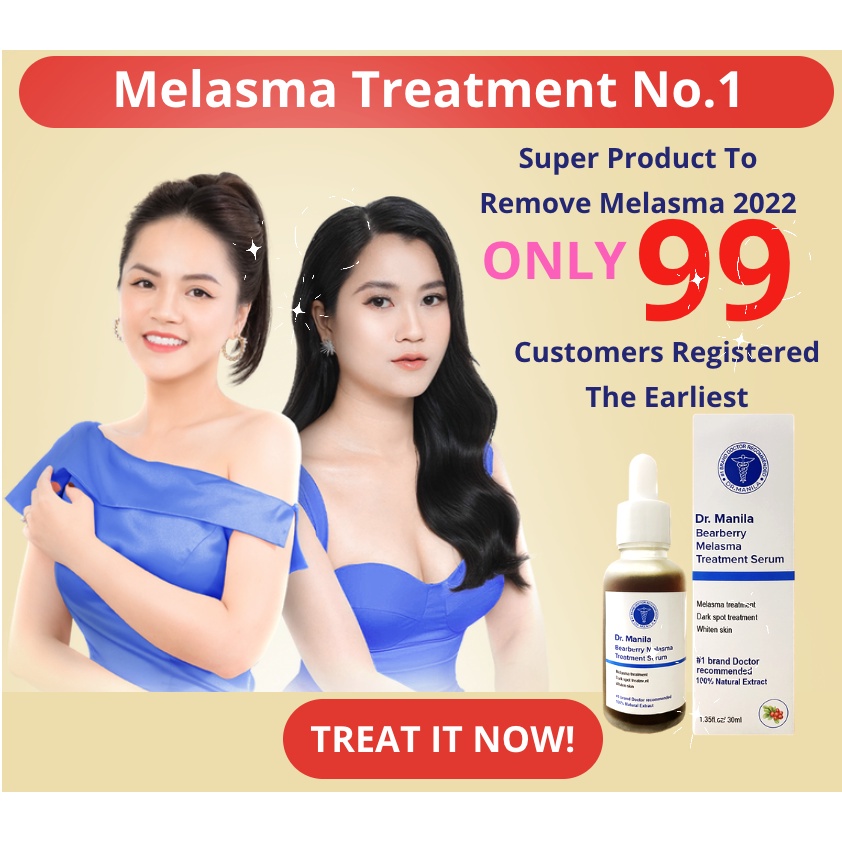 Dr.Manila - Melasma Treatment Serum Bearberry( Authentic ) | Shopee ...