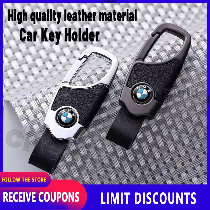 high quality leather metal car keychain motorcycle car key holder ...