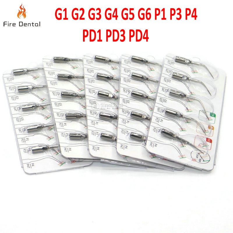 1Pack Dental Scaler Tips Piezo Accessories G1 G2 G3 G4 G5 G6 P1 P3 P4 ...