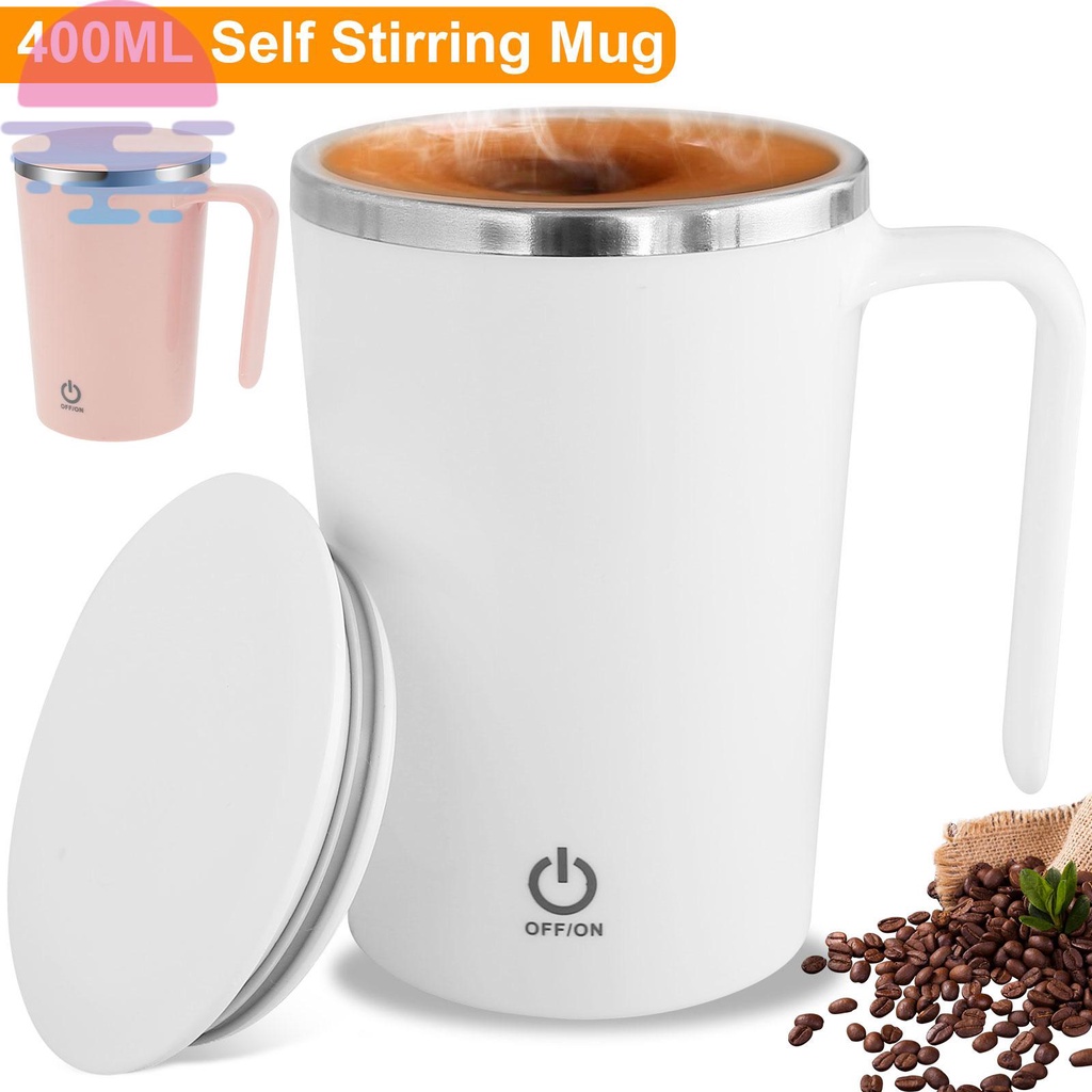 Electric Self Stirring Mug 1200mAh Rechargeable Automatic Mixing Mug ...